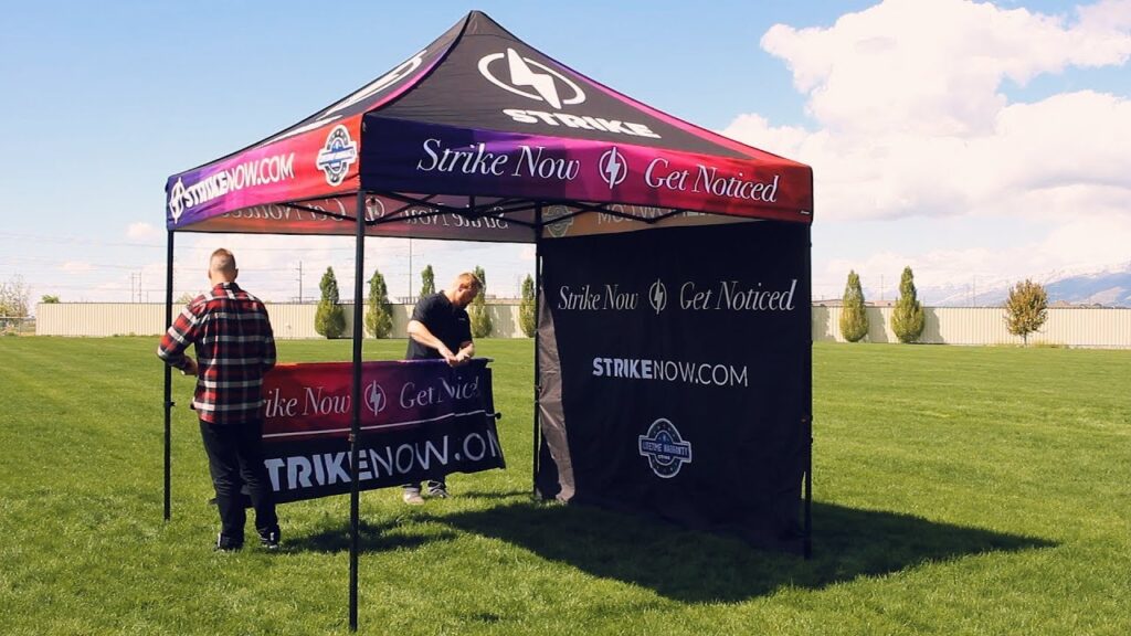 Best Custom Outdoor Display Tent + LIFETIME WARRANTY